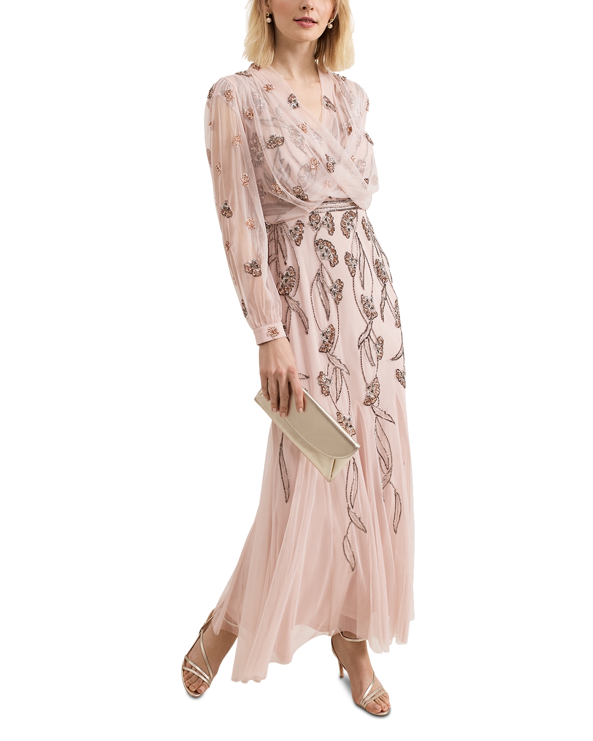 PHASE EIGHT Phase Eight Embellished Sheer Cover Up